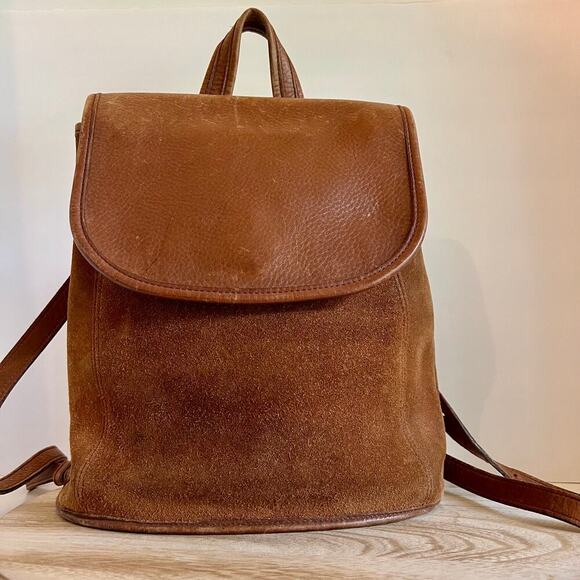 Coach | Bags | Coach Vintage Usa Tan Berkeley Genuine Leather Suede ...